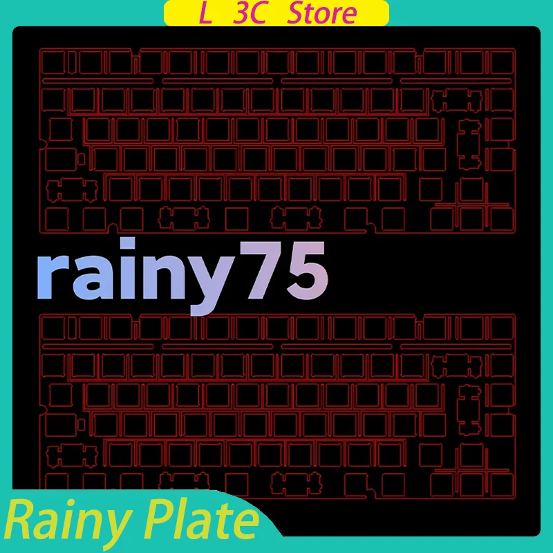 Rainy75-Mechanical-Keyboard-Positioning-Plate-Board-Customization-Kit ...