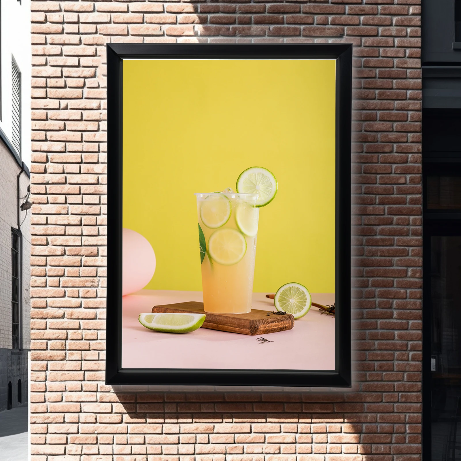 New-LED-Backlit-Movie-Poster-Frame-Slim-Snap-Aluminum-LED-Light-Box-for ...