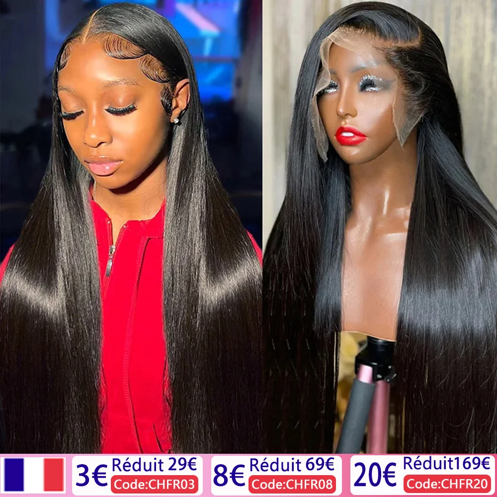 Straight-13x6-dentelle-perruque-frontale-HD-13x4-dentelle-transparente ...