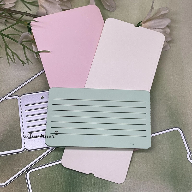 New Ticket decoration Metal Cutting Dies Stencils For DIY Scrapbooking ...