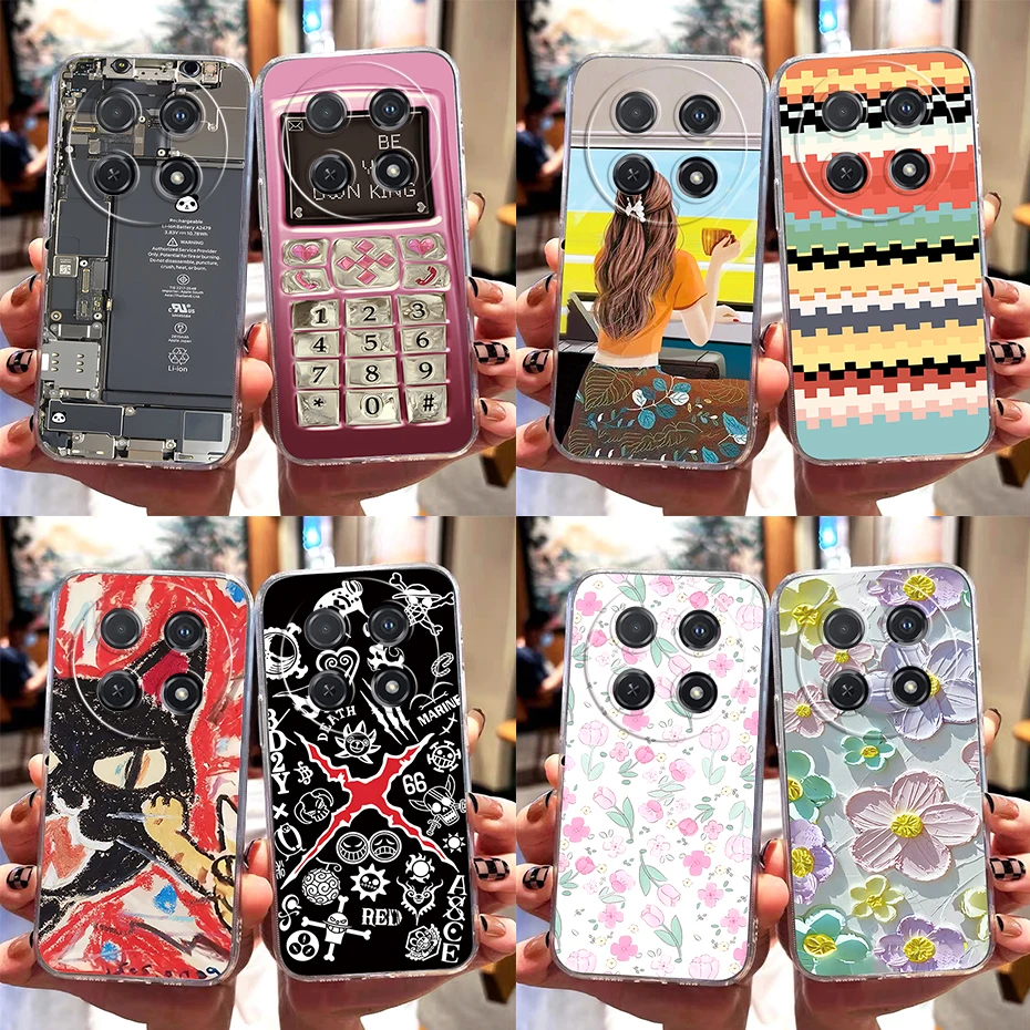 For-Huawei-Nova-12i-4G-Case-Stylish-Pattern-Silicone-Soft-TPU-Phone ...