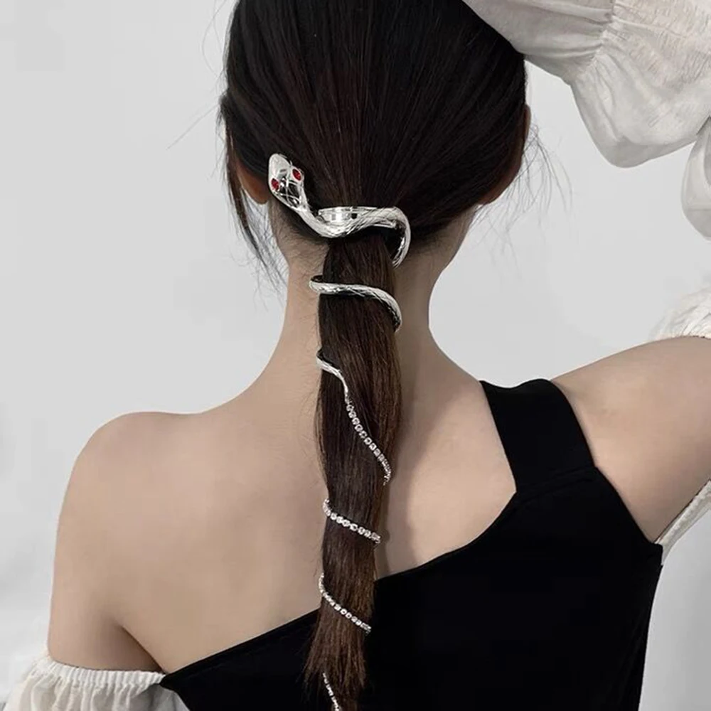 Tassel Chain Snake Hair Clip | Dagiba Jewelry