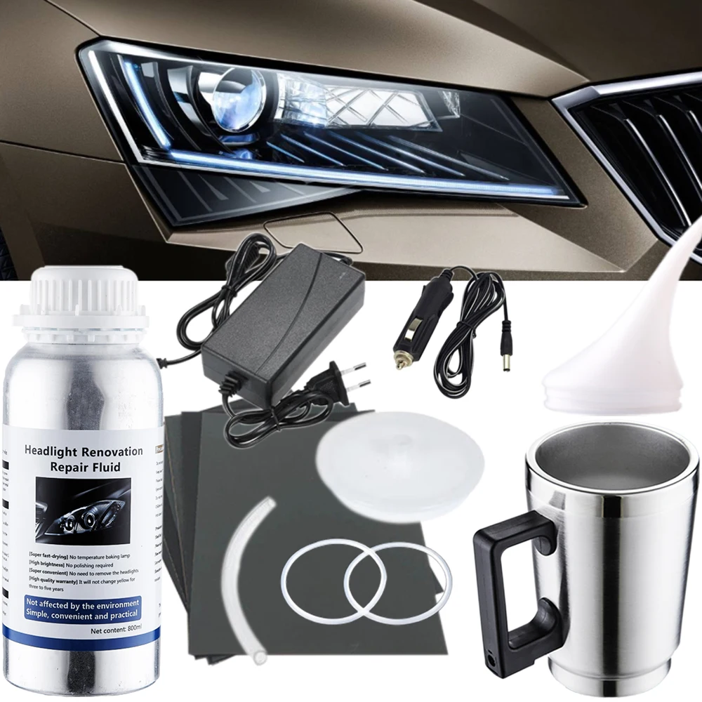 Car-Headlight-Chemical-Polishing-Kit-Headlights-Liquid-Polymer-Repair ...