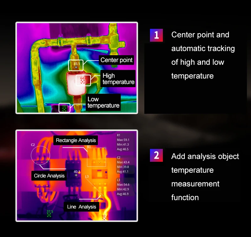 UNI-T Thermal Imager UTI384H 384X288 Pixels Thermographic Camera ...