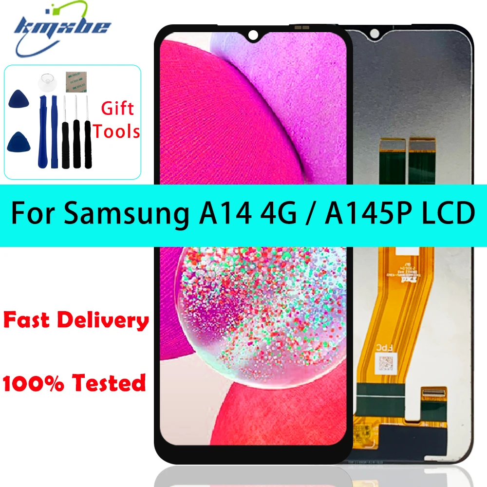 6-6-A145-LCD-For-Samsung-Galaxy-A14-4G-A145P-Display-Touch-Screen ...
