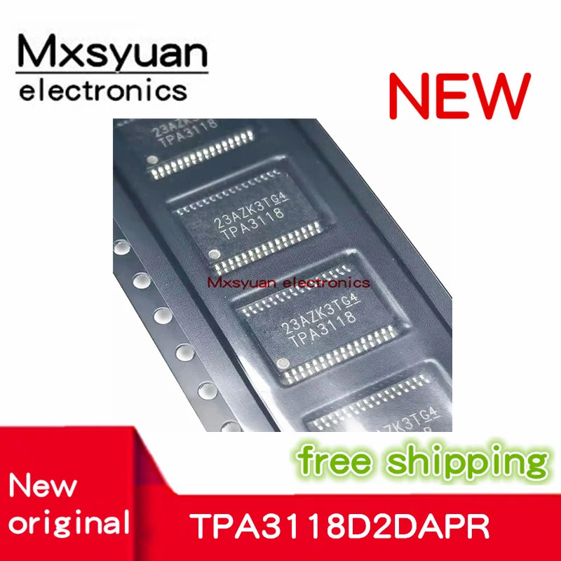 10PCS-100PCS-LOT-TPA3118D2DAPR-TPA3118D2DAP-TPA3118-HTSSOP32-Mxsyuan ...