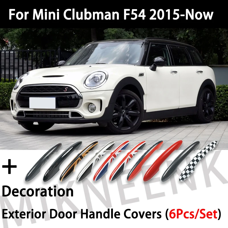 Gloss-Black-Door-Handle-Cover-For-MINI-ONE-Cooper-S-JCW-Clubman-F54 ...