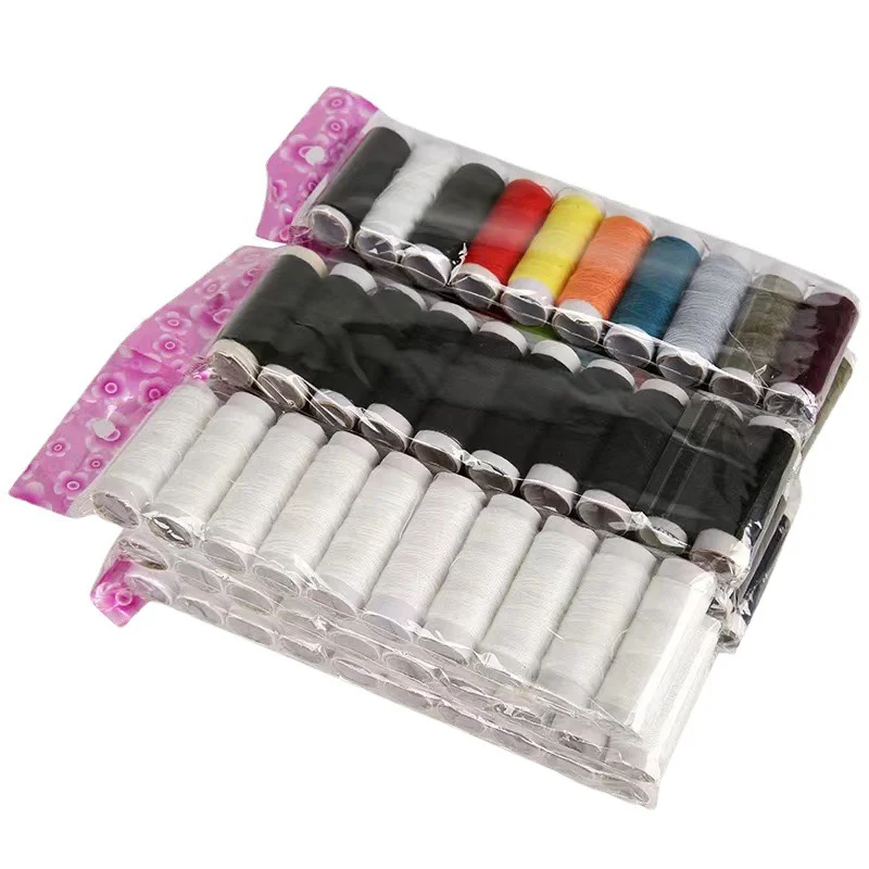 10Pcs-Sewing-Threads-10Colors-200-Yards-Per-Spools-Sewing-Thread ...