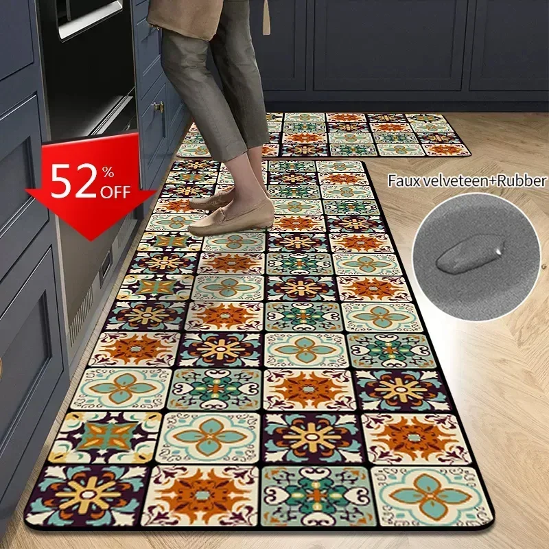 Diatomite-Mat-Non-slip-Kitchen-Rug-Super-Absorbent-Floor-Mats-Kitchen ...