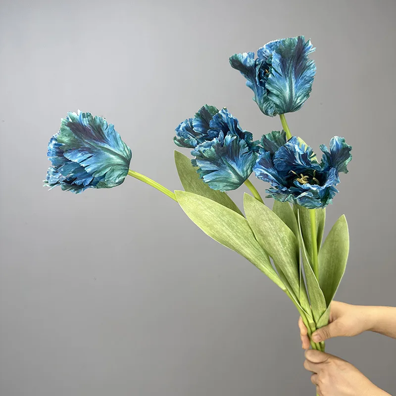 New Artificial Flowers Real Touch Tulip For Home Decor Latex Single ...