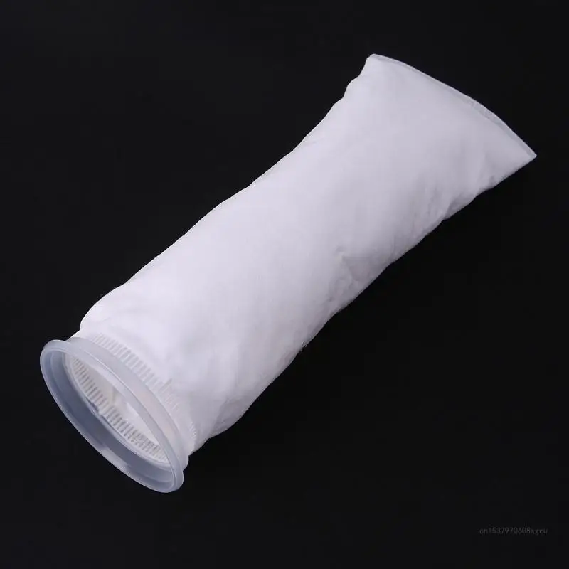 Aquarium Filter Socks 100 Micron 4 Inch Plastic Ring Saltwater Nylon ...