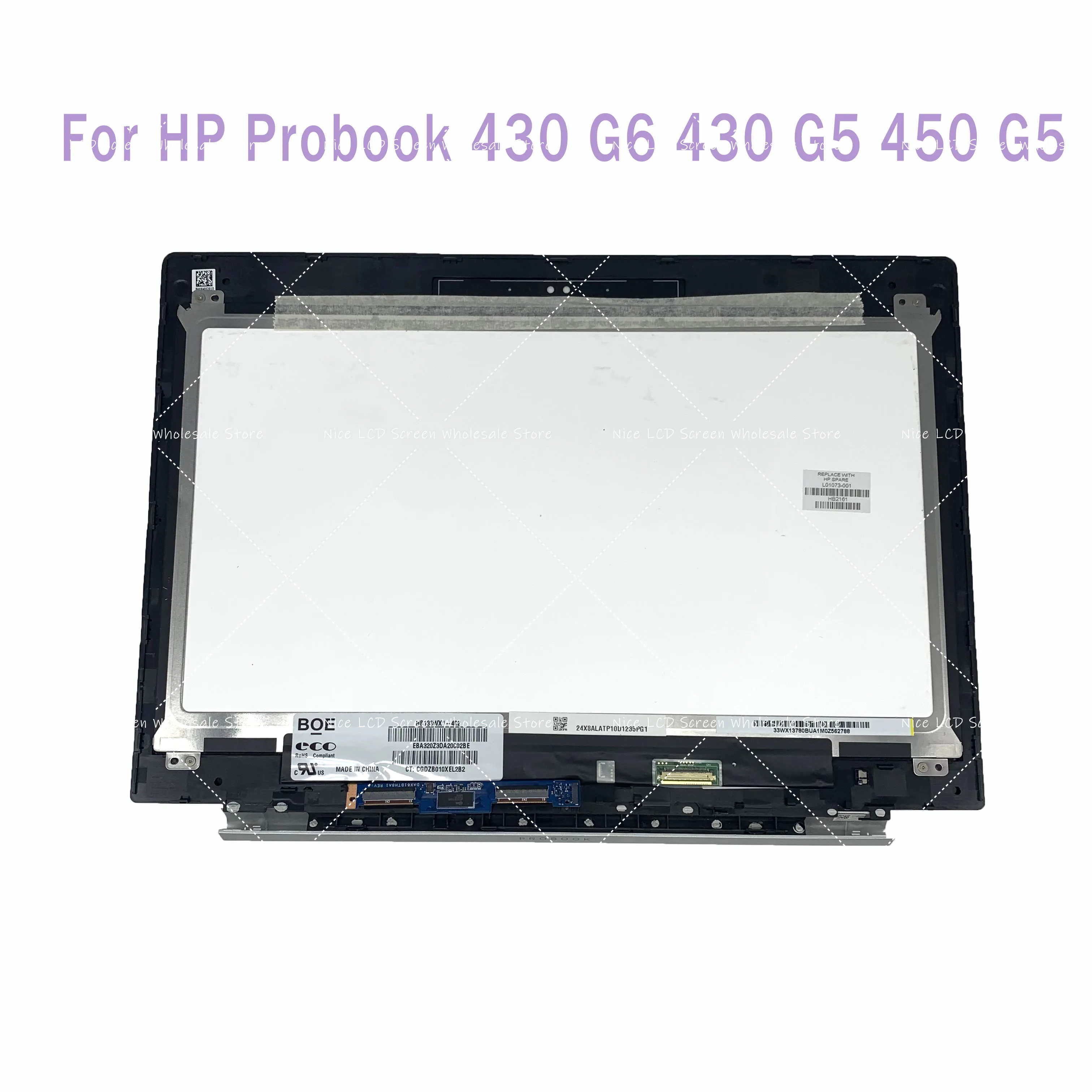 13-3-Inch-For-HP-Probook-430-G6-G5-450-G5-LCD-Touch-Screen-Dispaly ...
