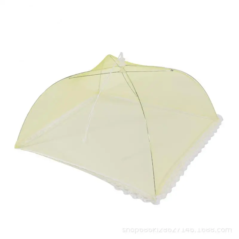 Meal Food Cover Umbrella Picnic Protect Dish Cover Foldable Food Covers ...