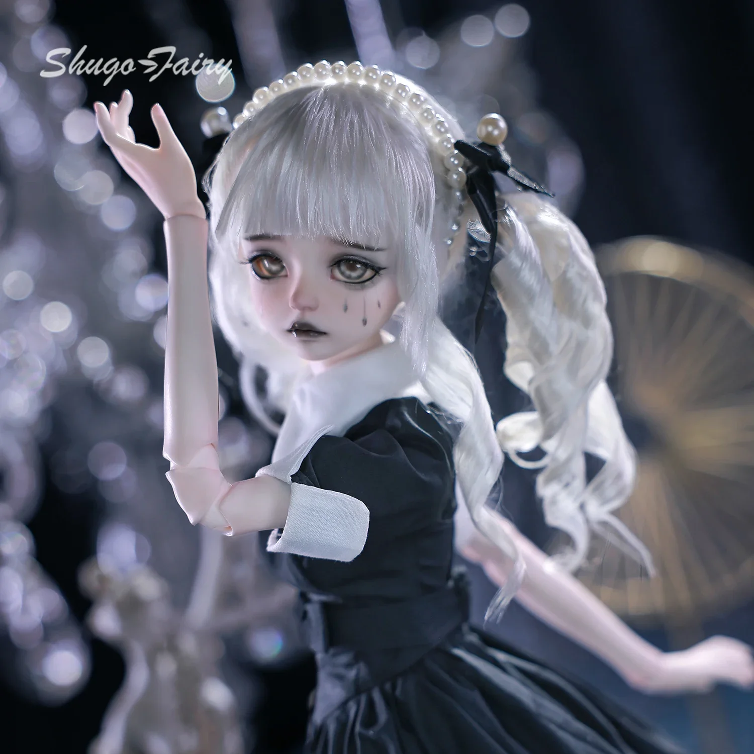 Shugafairy Kikyou Bjd Doll 1/4 Weep Nun Bariy Big Chest Gothic Maiden Religious Style Horror ...