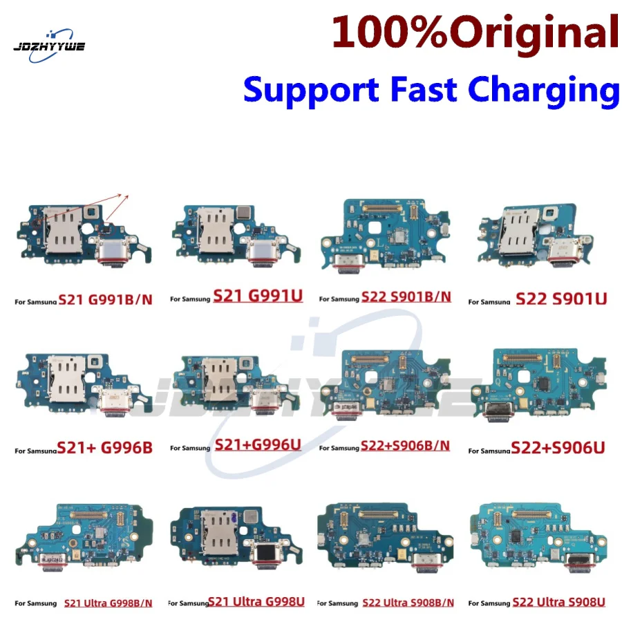 Original Usb Charging Connector Board Port Dock Flex Cable For Samsung ...