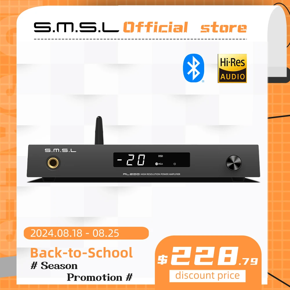 SMSL-AL200-Intergrated-Amplifier-165W-2-MA5332MS-MQA-CD-DSD256-XU316 ...