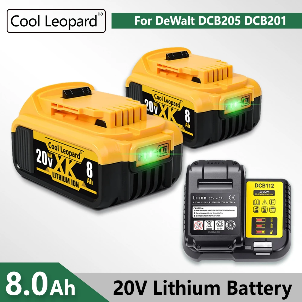 20V-DCB200-Replacement-Li-ion-Battery-for-DeWalt-DCB205-DCB201-DCB203 ...