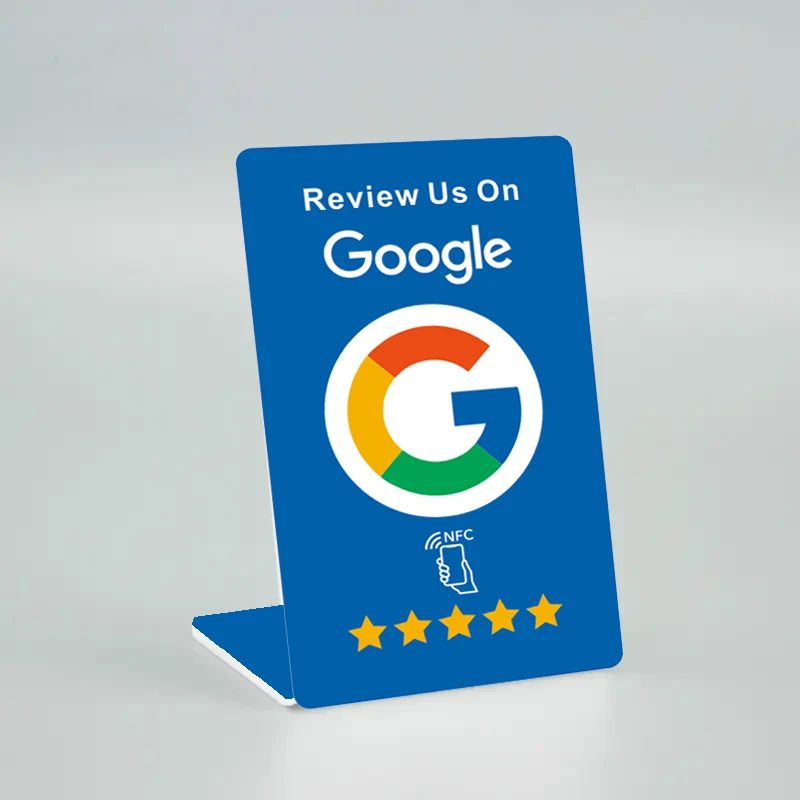 Google-Review-NFC-Restaurant-Table-Display-Stand-NTAG215-Google-Review ...