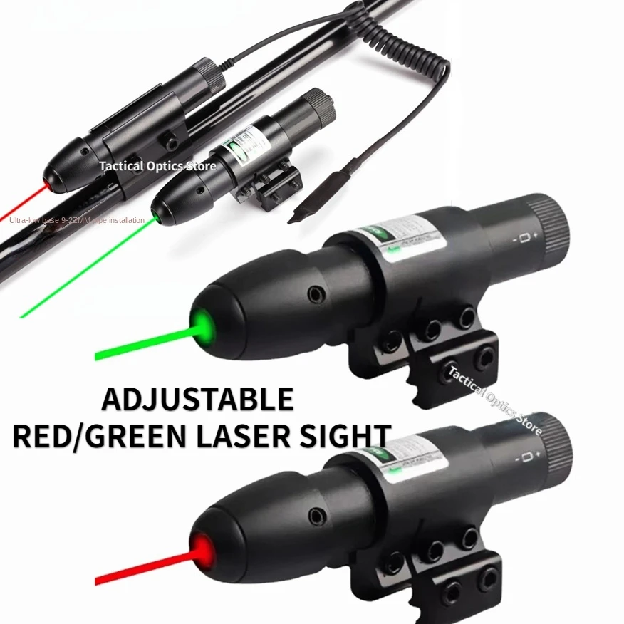 Universal-Green-Laser-Sight-Fit-For-11mm-20mm-Rail-Hunting-Airsoft-Air ...