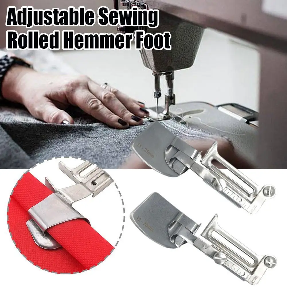 Adjustable Sewing Rolled Hemmer Foot Sewing Rolled Hemmer Foot ...
