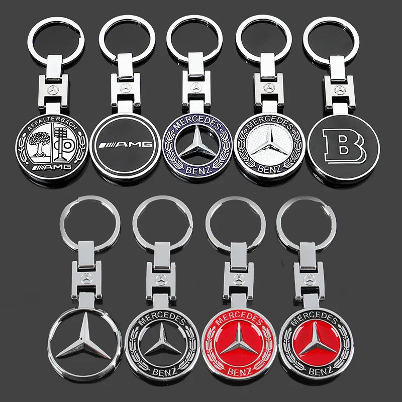 Llavero-con-emblema-autom-tico-para-coche-accesorio-para-Mercedes-Benz ...