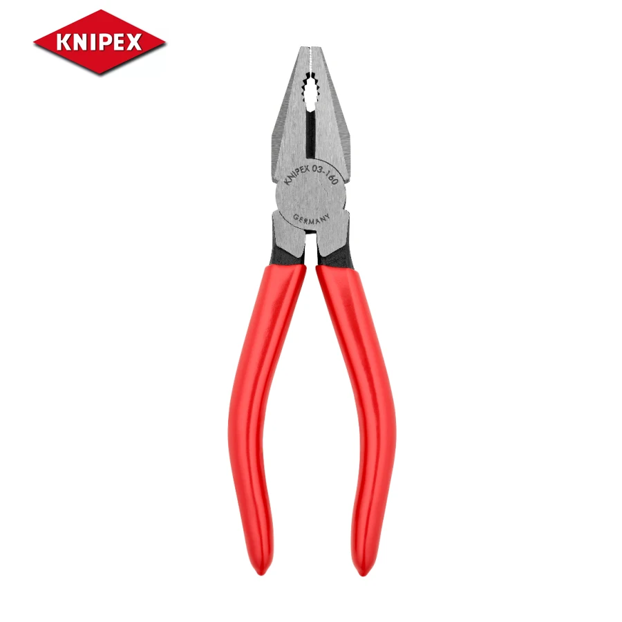 KNIPEX Combination Pliers with Gripping Zones for Flat and Round ...