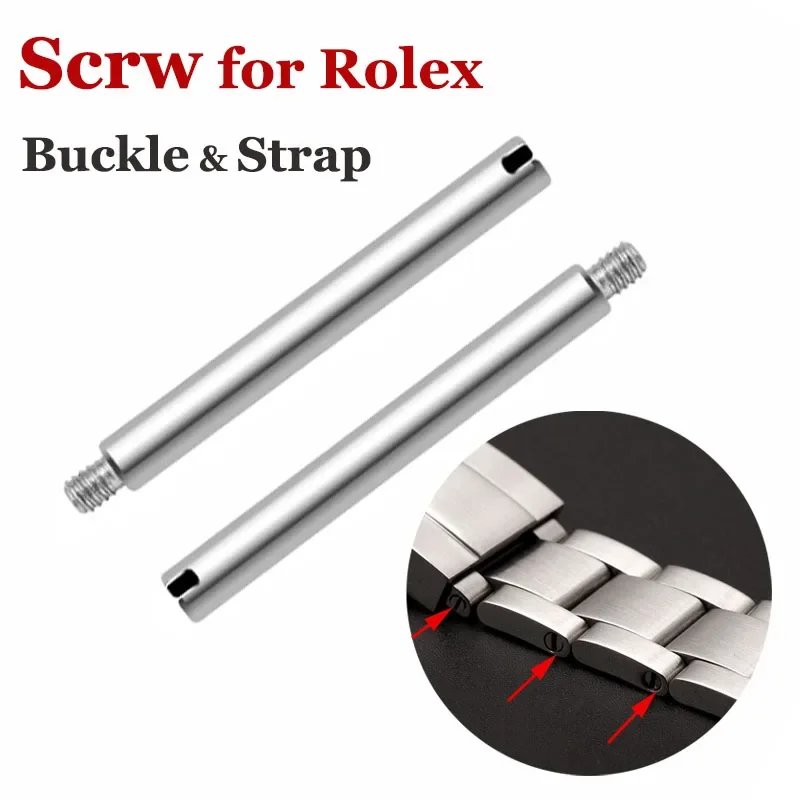 Strap-Screw-Buckle-Screw-for-Rolex-Stainless-Steel-Watchband-One-Word ...
