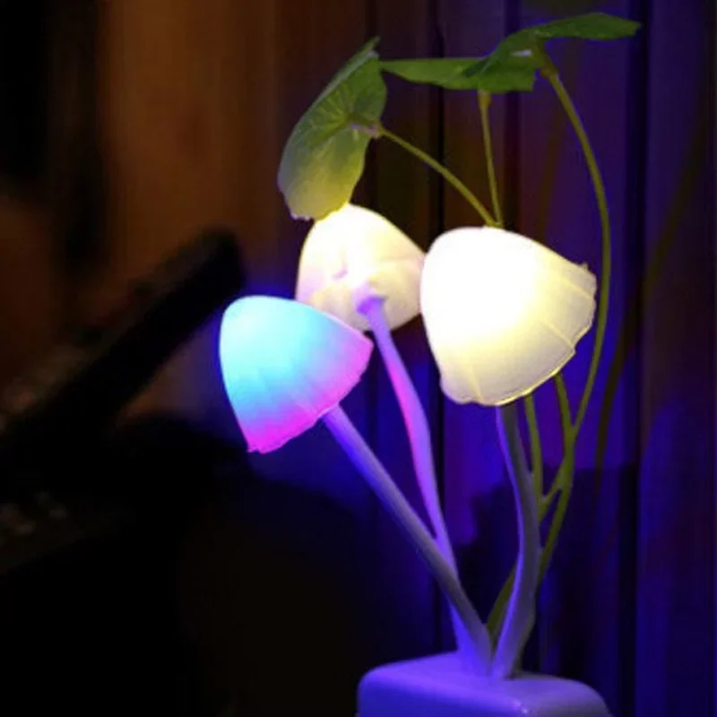 Mushroom-Lamp-Novelty-Night-Light-Fungus-Luminaria-Lamp-LED-3-Colorful ...