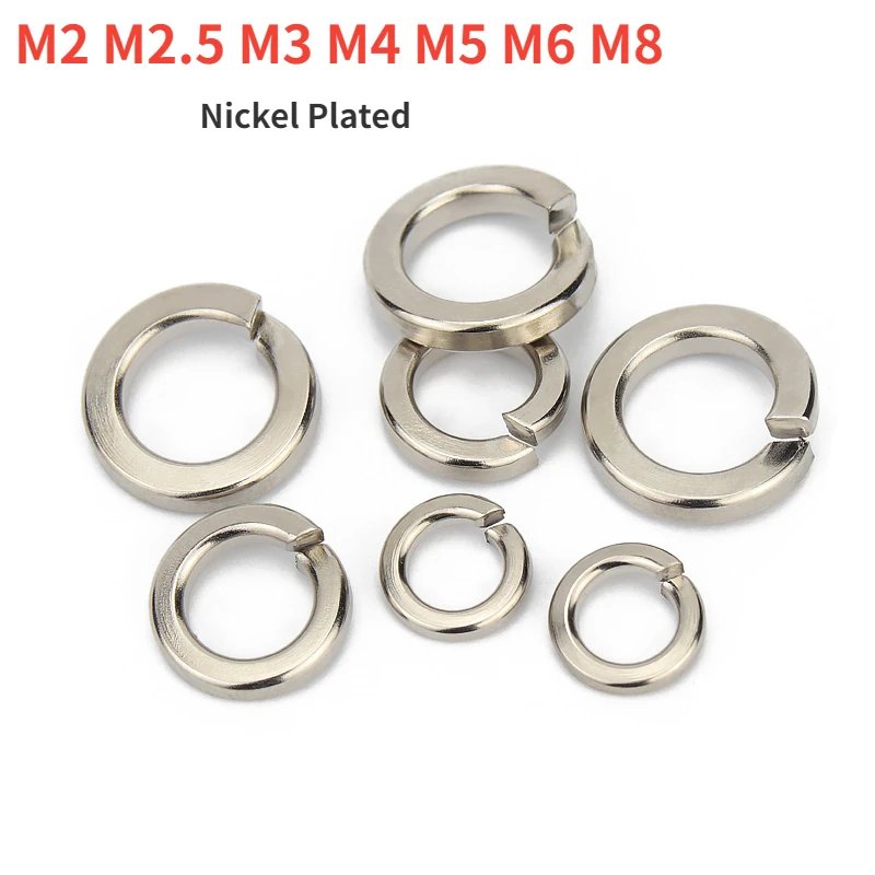 M2-M2-5-M3-M4-M5-M6-M8-Nickel-Plating-Spring-Washers-Open-Elastic ...