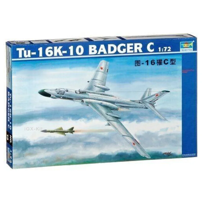 Trompetista 01613 Escala 1/72 Tupolev TU16 TU-16 TU-16K-10 Badger C ...