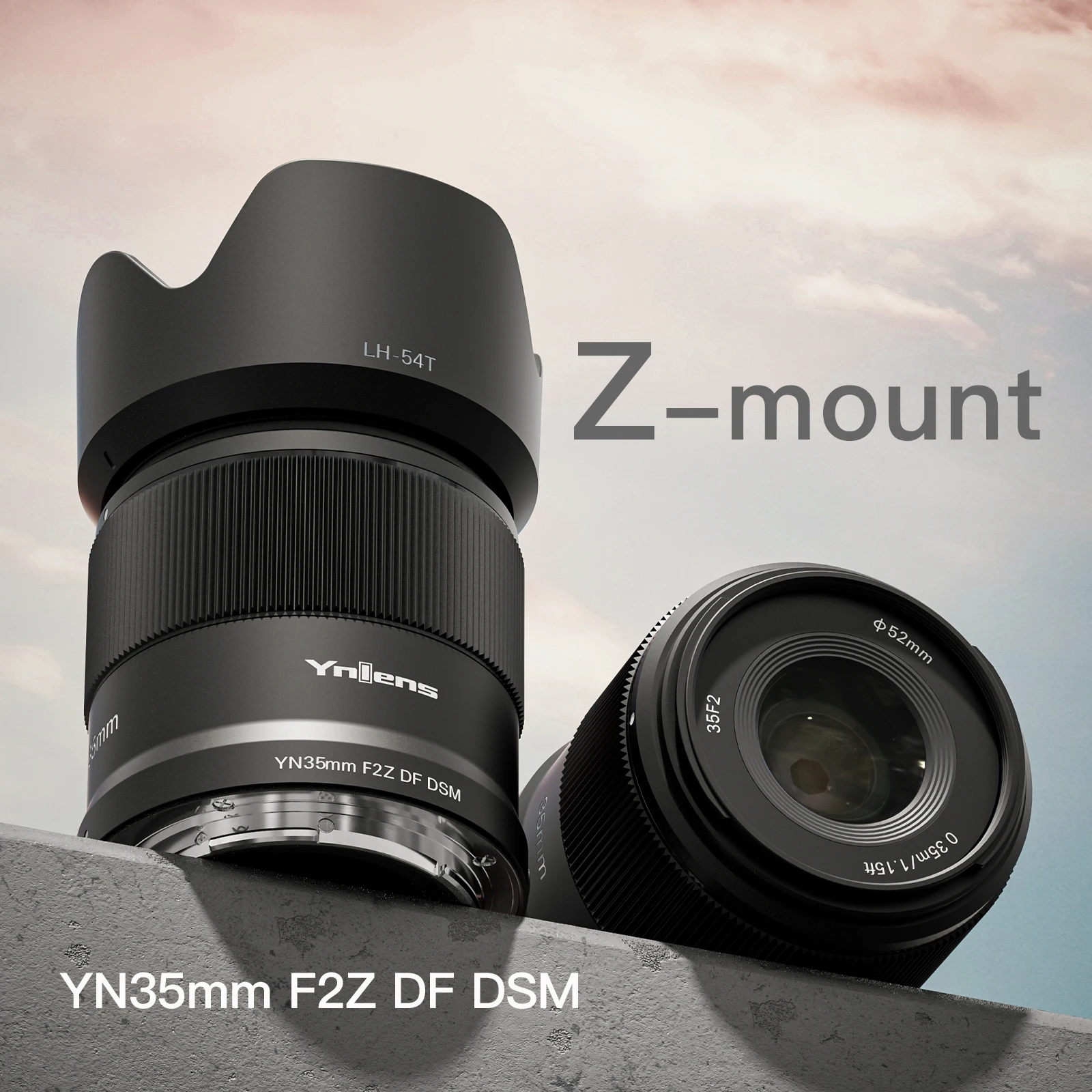YONGNUO YN35mm F2Z DF DSM Auto Focus Portrait Large Aperture Nikon Lens Z-Mount Z9 Z7 Z5 Z6 Z50 ...