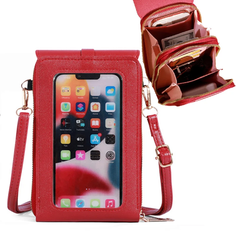 New-Touchable-Messenger-Shoulder-Bag-Women-Crossbody-Cell-Phone-Bags ...