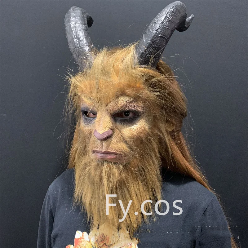 Halloween-mask-Scary-cosplay-masquerade-party-Beast-headgear-and-gloves ...