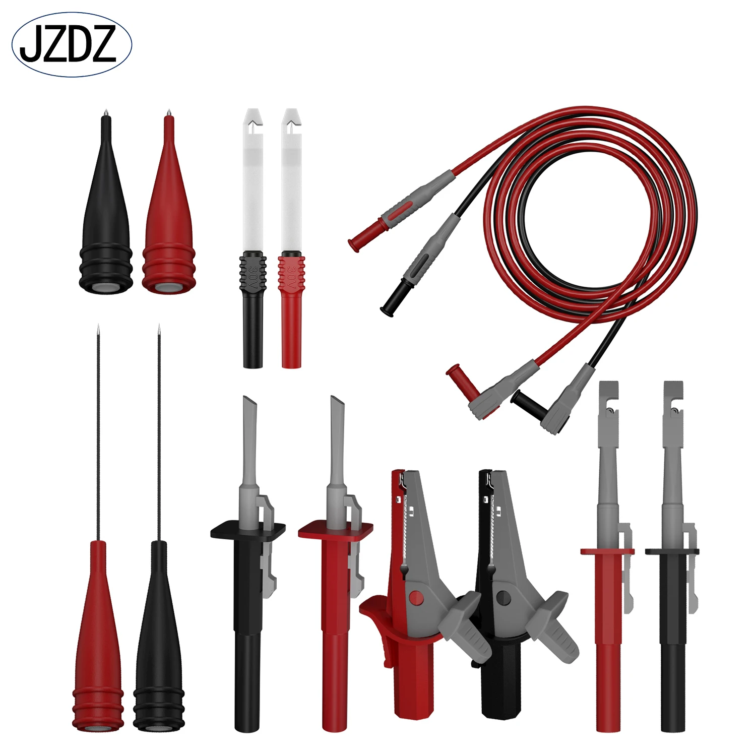 JZDZ-Multimeter-Test-Leads-Kit-Digital-Electrical-Test-Probes-Set-with ...