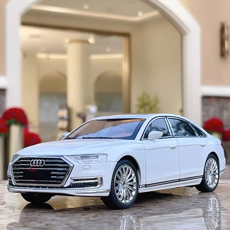 1-24-AUDI-A8-sim-lasyon-ala-m-araba-modeli-Diecasts-Metal-ara-lar-araba ...