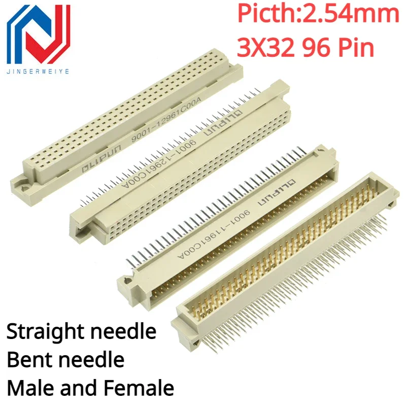 1pcs-European-socket-396-41612-3-Rows-Plug-Header-Male-Female-Through ...
