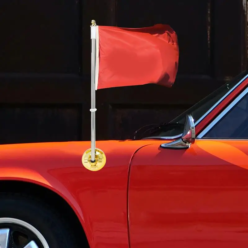 Suction Cup Car Interior Flag Pole Holder Flag Mount Auto Flagpole ...