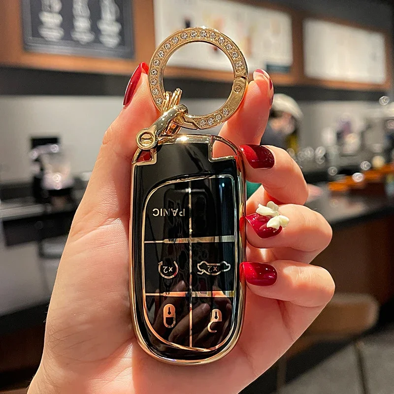 Car-Key-Case-Cover-for-Jeep-Grand-Cherokee-Renegade-Chrysler-300C-Dodge ...