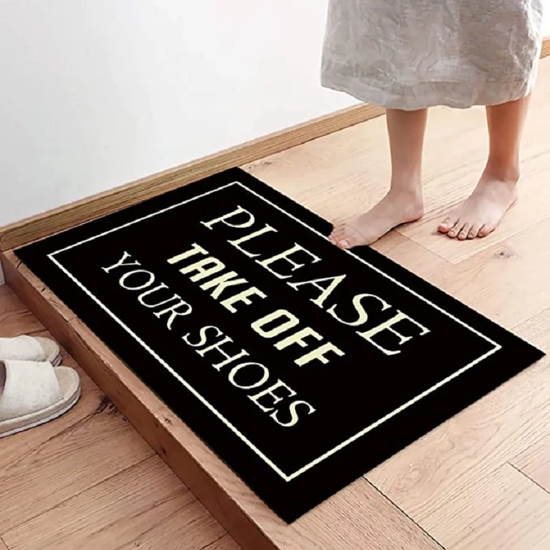 Please-Take-Off-Your-Shoes-Welcome-Mat-Funny-Bedroom-Living-Room-Carpet ...