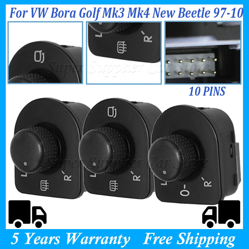 For-VW-Beetle-Passat-B5-Bora-Golf-4-Jetta-MK4-1999-2006-Car-Side ...