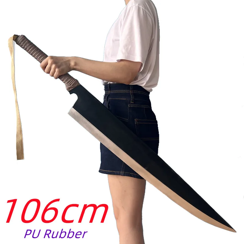 PU-Bleach-Sword-para-Cosplay-Black-Ninja-Knife-Katana-Kurosaki-Itachi ...