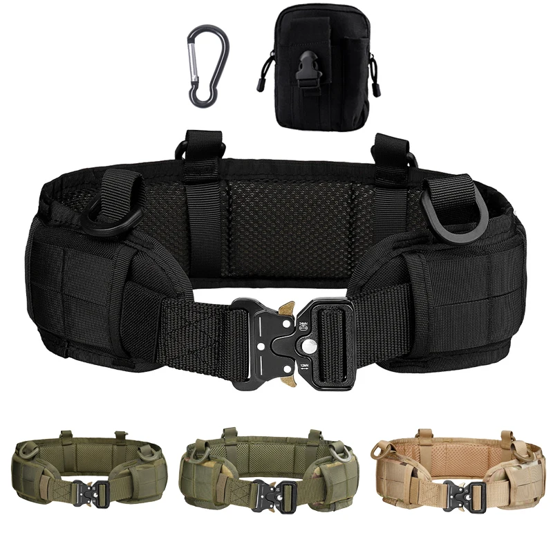 Tactical-Battle-Belt-Set-Molle-Belt-Slim-War-Belt-Full-Military ...