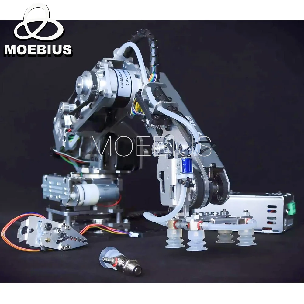 2024-Arduino-4-DOF-Big-Load-Suction-Pump-Robot-Arm-with-Stepper-Motor ...