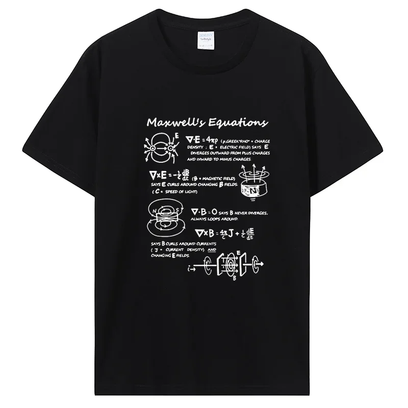 Funny-Electromagnetic-Physics-Maxwell-Equation-Formula-T-Shirts-Graphic ...