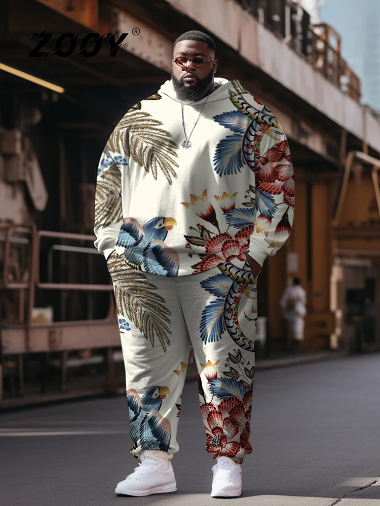 Zwing-Y-L-9XL-Hommes-Plus-Taille-Personnalit-Amusant-Floral-Hip-Hop ...