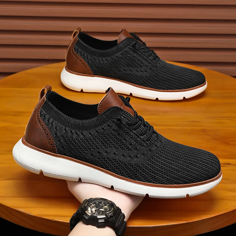 Comfortable Men Casual Shoes Breathable Walking Running Sneakers ...