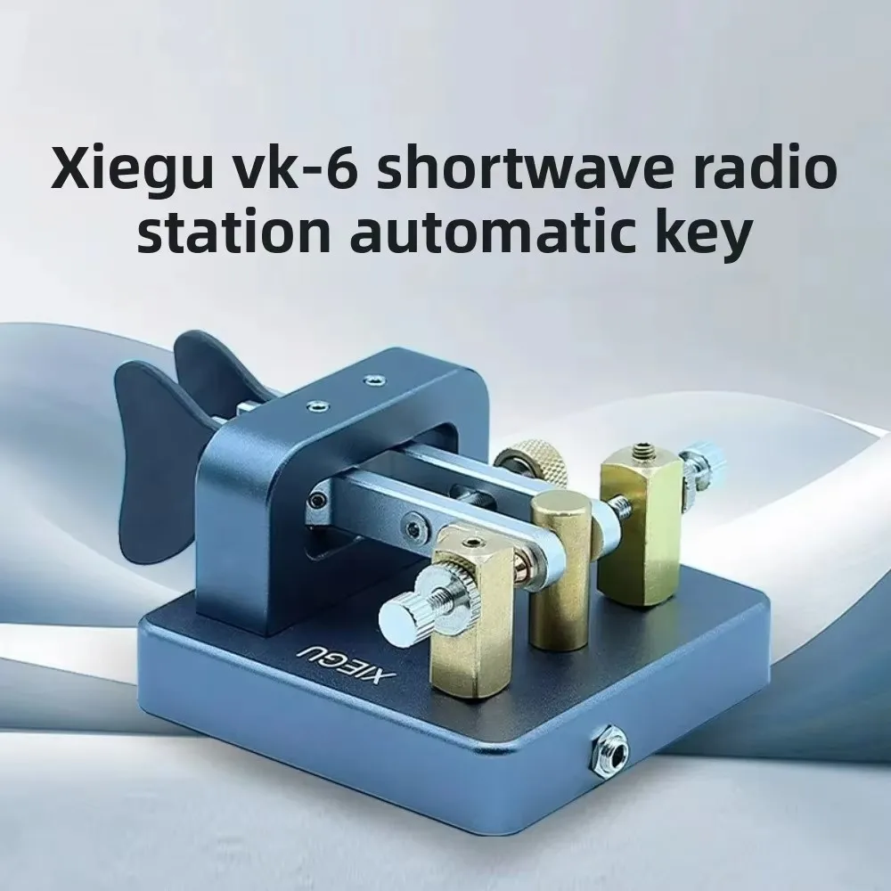 XIEGU VK-6 Mini Shortwave Radio Aluminum Alloy Automatic CW Electric ...