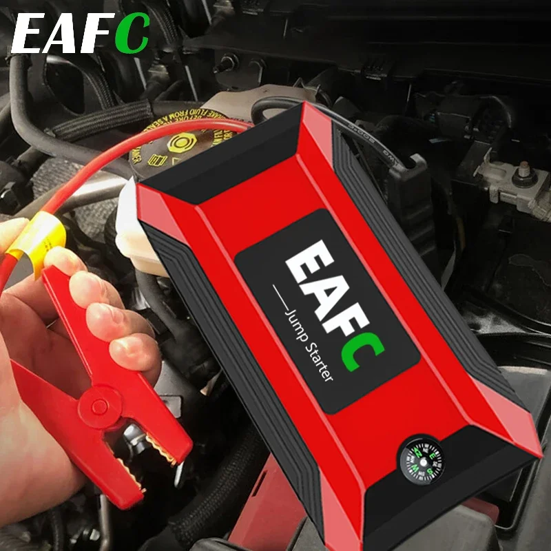 EAFC 자동차 점프 스타터 시동 장치, 배터리 보조배터리, 22000mAh, 20000mAh, 자동 비상 부스터, 12V 자동차 충전기, 점프 스타트