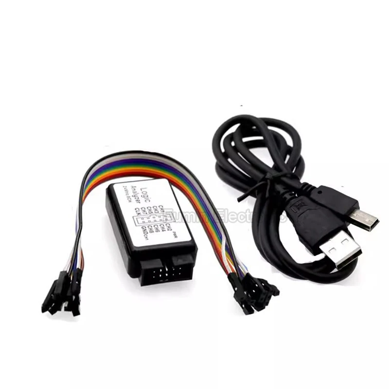 USB-Logic-Analyzer-Microcontroller-ARM-FPGA-debugging-tool-24M-samples ...
