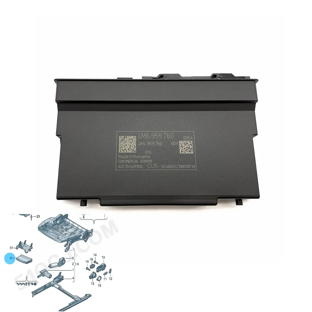 For Audi A4 B9 A6 A7 A8 Q5 Q7 Q8 Seat Adjustment Memory Module 4M6 959 ...